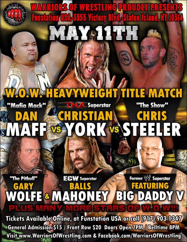Full Throttle 2013 Poster – Warriors of Wrestling