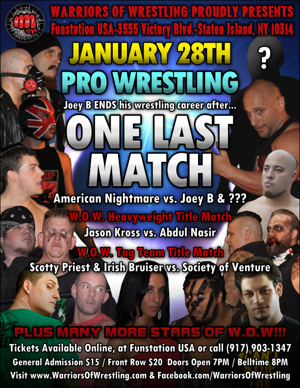 WOW Next Gen Poster 2 – Warriors of Wrestling