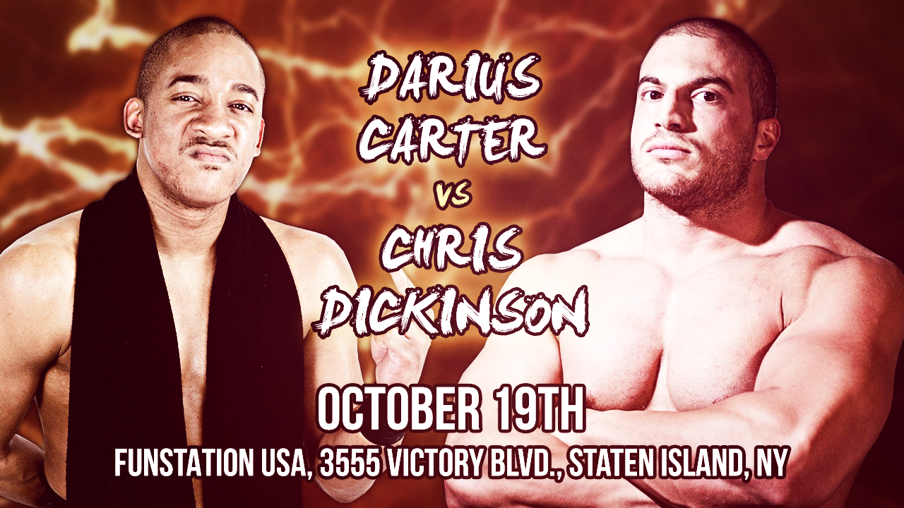 Livewire 2019 – Darius Carter vs. Chris Dickinson – Warriors of Wrestling