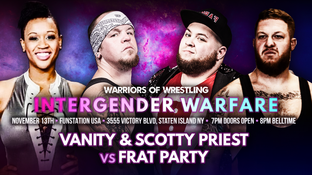 Intergender Warfare 2021 – Vanity and Scotty Priest vs Frat Party ...