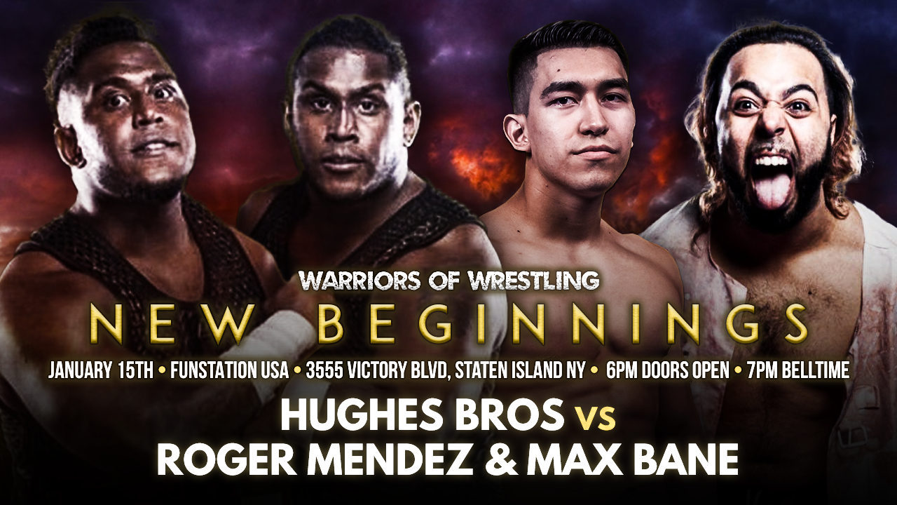 New Beginnings 2022 – Hughes Bros vs. Roger Mendez and Max Bane ...