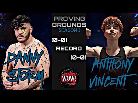 “Proving Grounds” – Danny Storm vs Anthony Vincent – Warriors of Wrestling
