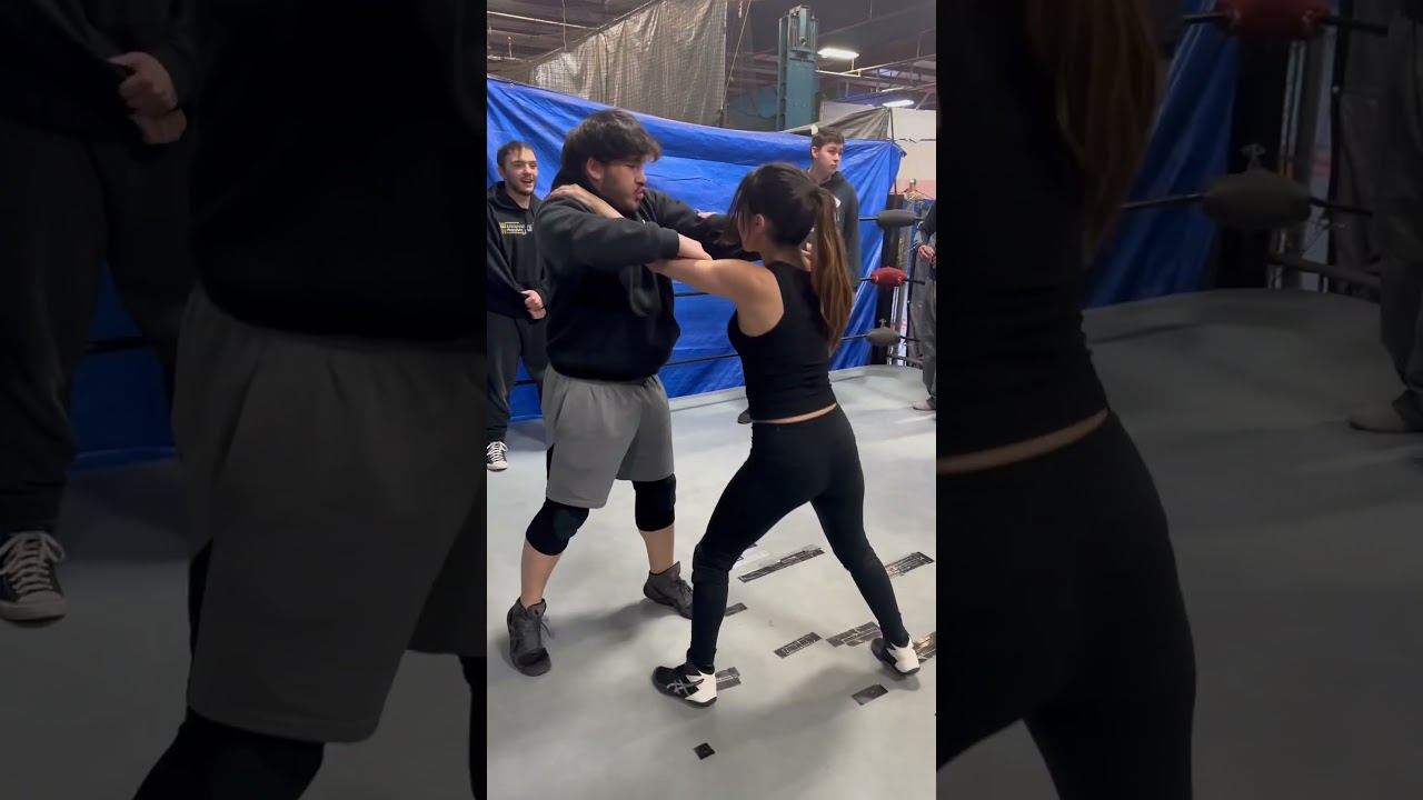 W.O.W Workout Clips – Danny Storm and Suzy – Warriors of Wrestling