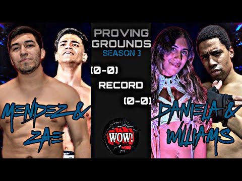 “Proving Grounds” – [INTERGENDER MATCH] Zae & Roger Mendez v Daniela ...