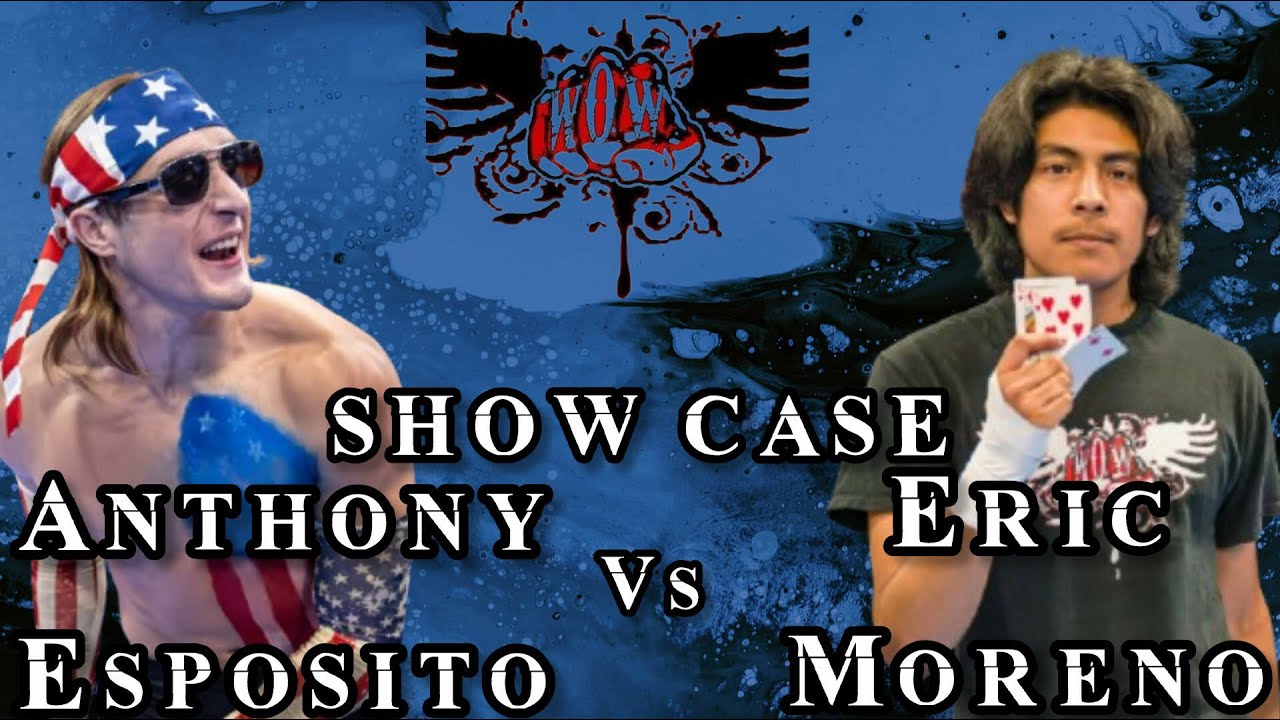 Warriors Showcase – Anthony Esposito v Eric Moreno – Warriors of Wrestling