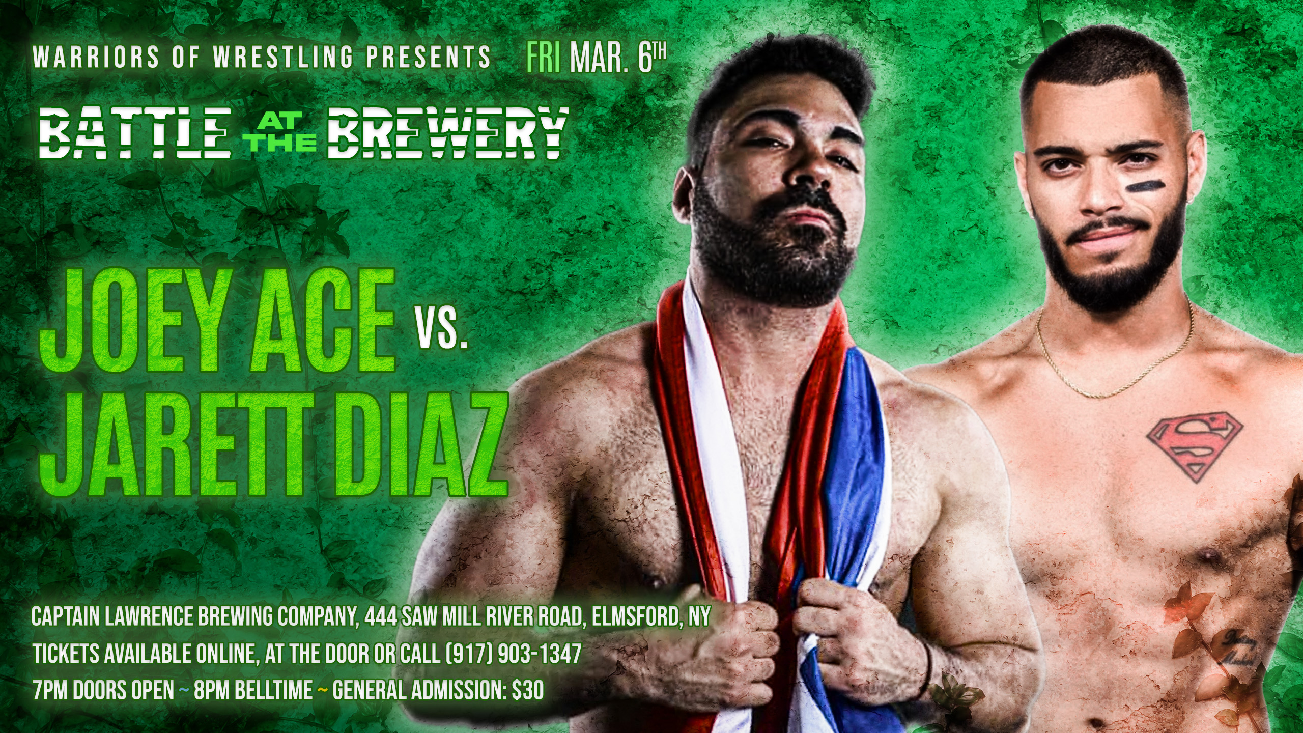Battle at the Brewery 2026 – Joey Ace vs Jarett Diaz – Warriors of ...